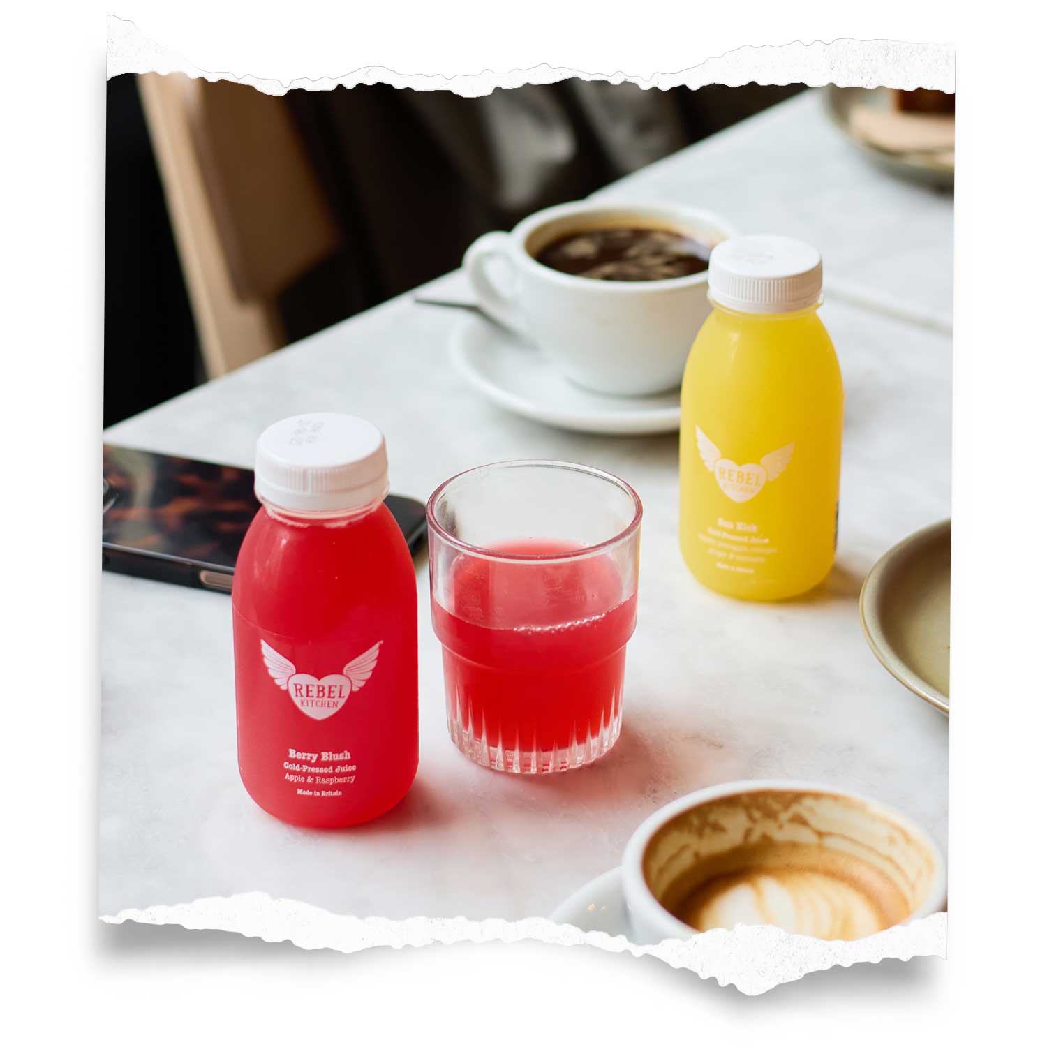 Rebel Kitchen | Raw Juice, Coconut Water & Camu